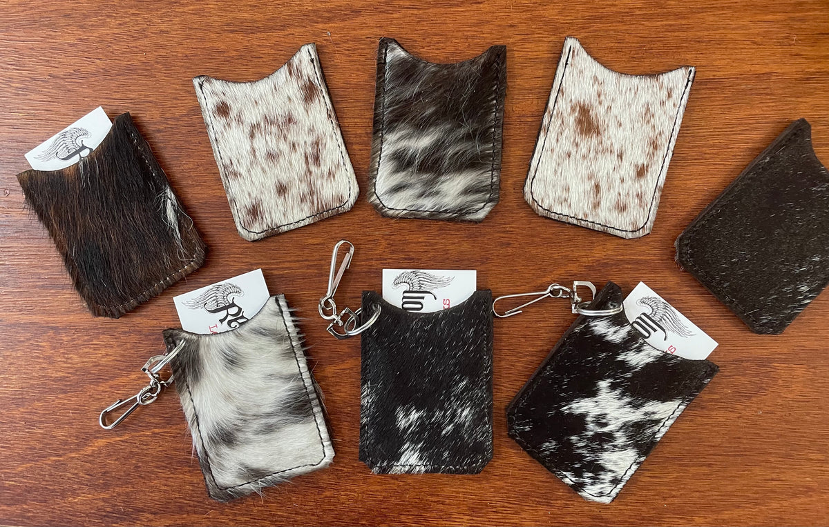 Cowhide card holders – Redemption Leatherworks