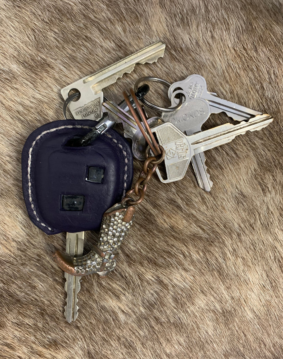 Kangaroo leather key case – Redemption Leatherworks